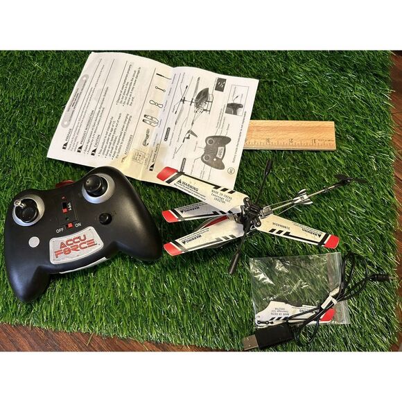 Toys | Accu Force Helicopter Model 30 Series With Remote Accessories ...